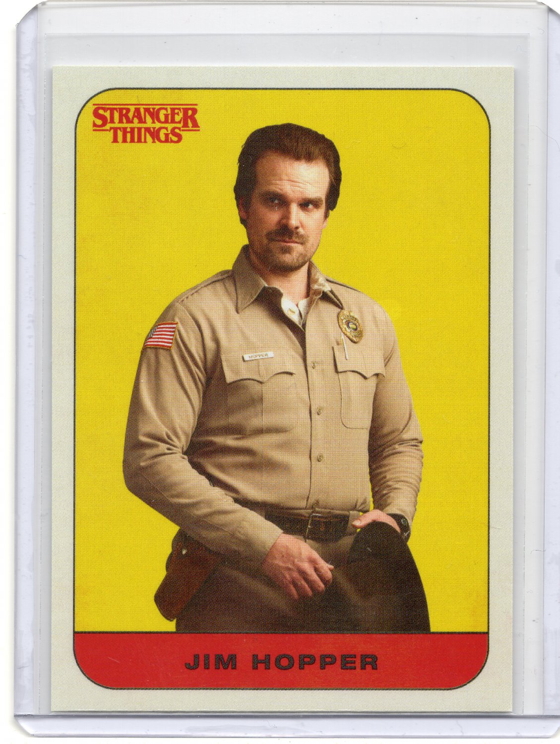 Jim Hopper 2018 Topps Stranger Things Character Sticker
