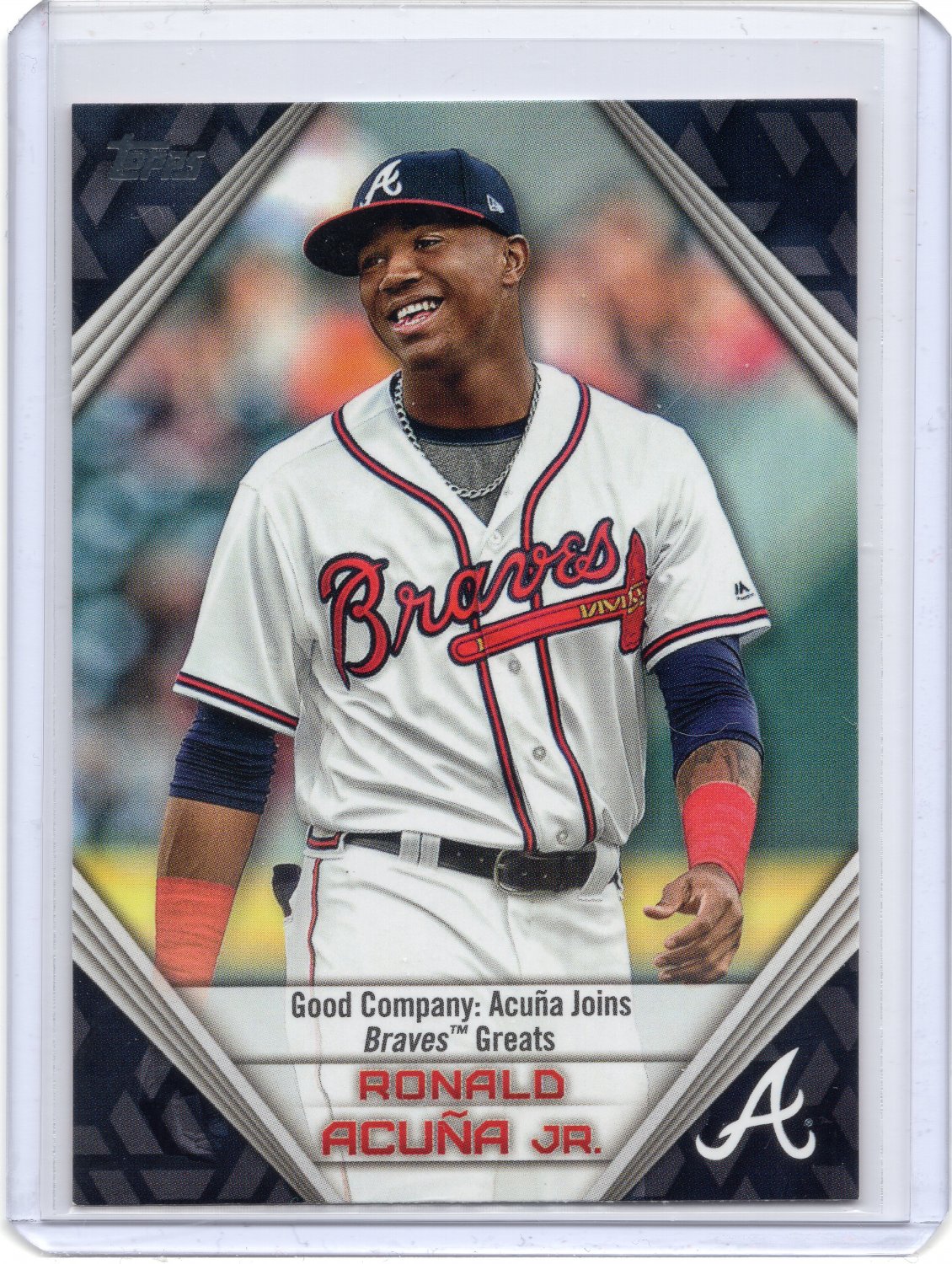 Ronald Acuna Jr. 2019 Topps Series 1 Highlights card #RA-30 Atlanta Braves