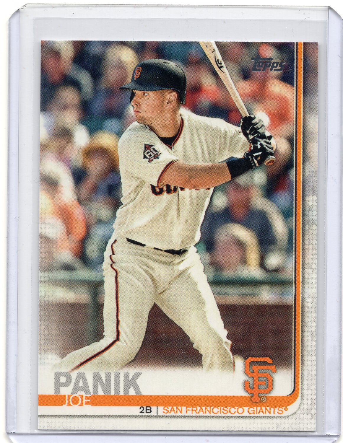 Joe Panik 2019 Topps Series 1 card #288 San Francisco Giants