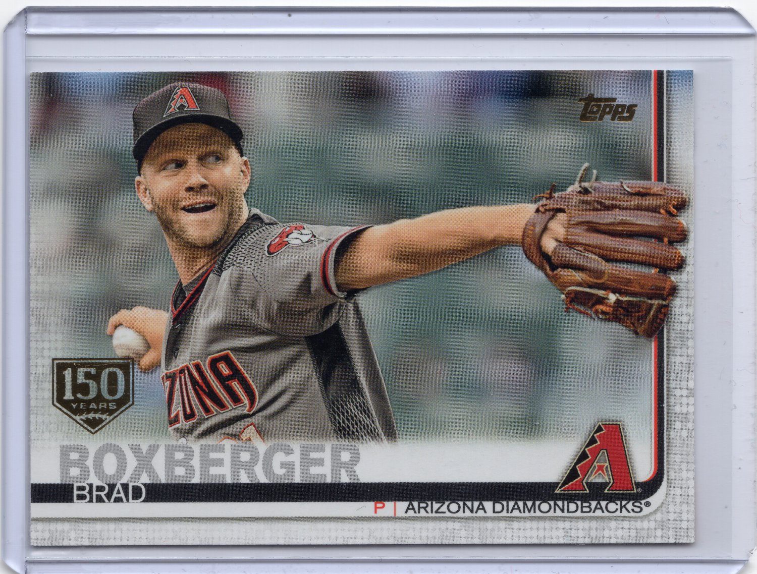Brad Boxberger 2019 Topps 150th Anniversary card #305 Arizona Diamondbacks