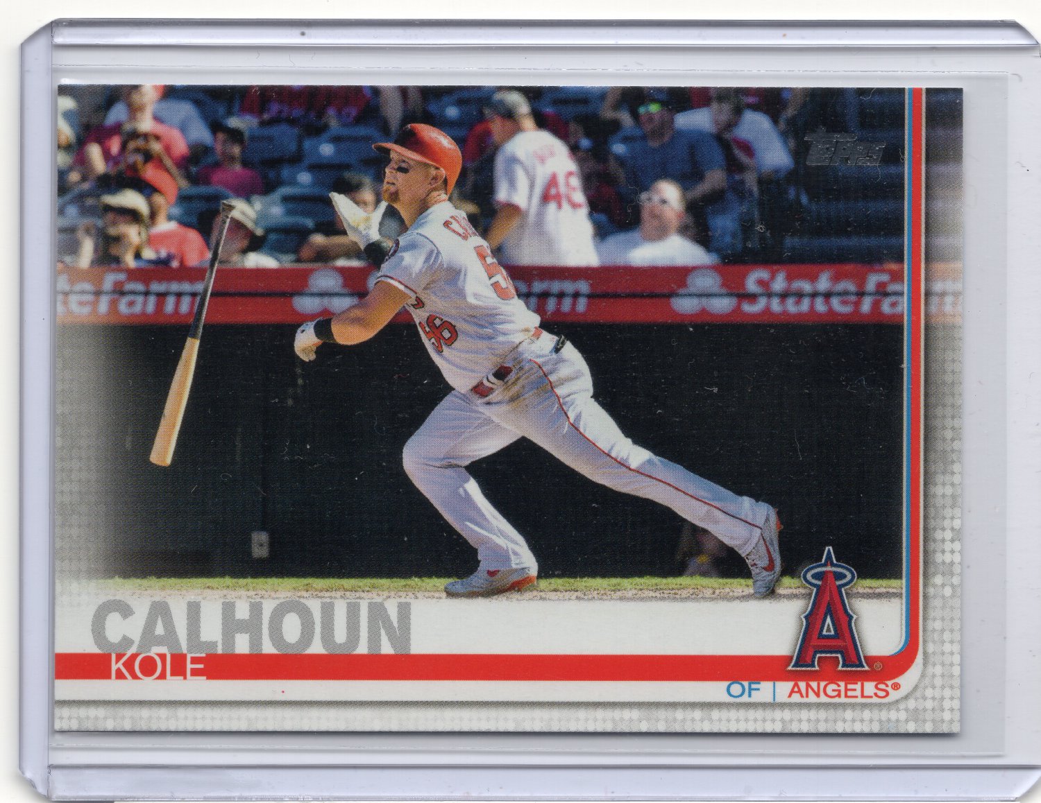 Kole Calhoun 2019 Topps Series 1 card #273 Los Angeles Angels