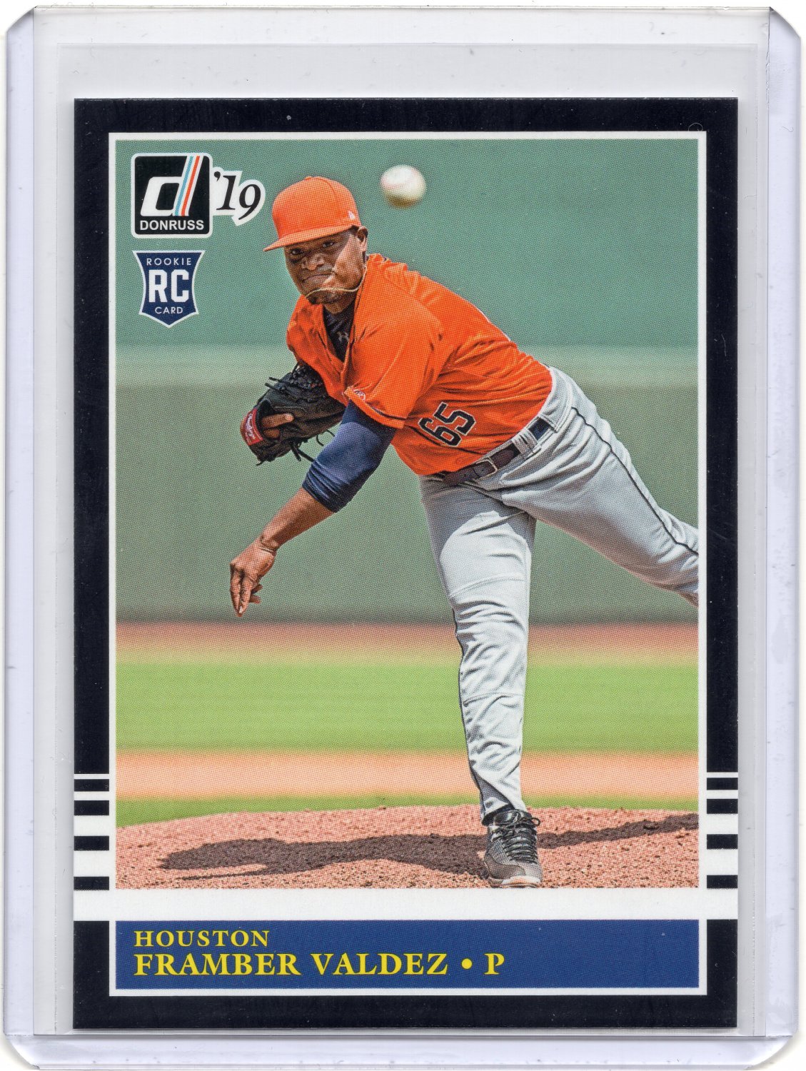 Framber Valdez 2019 Donruss Retro 1985 Rookie card #231 Houston Astros