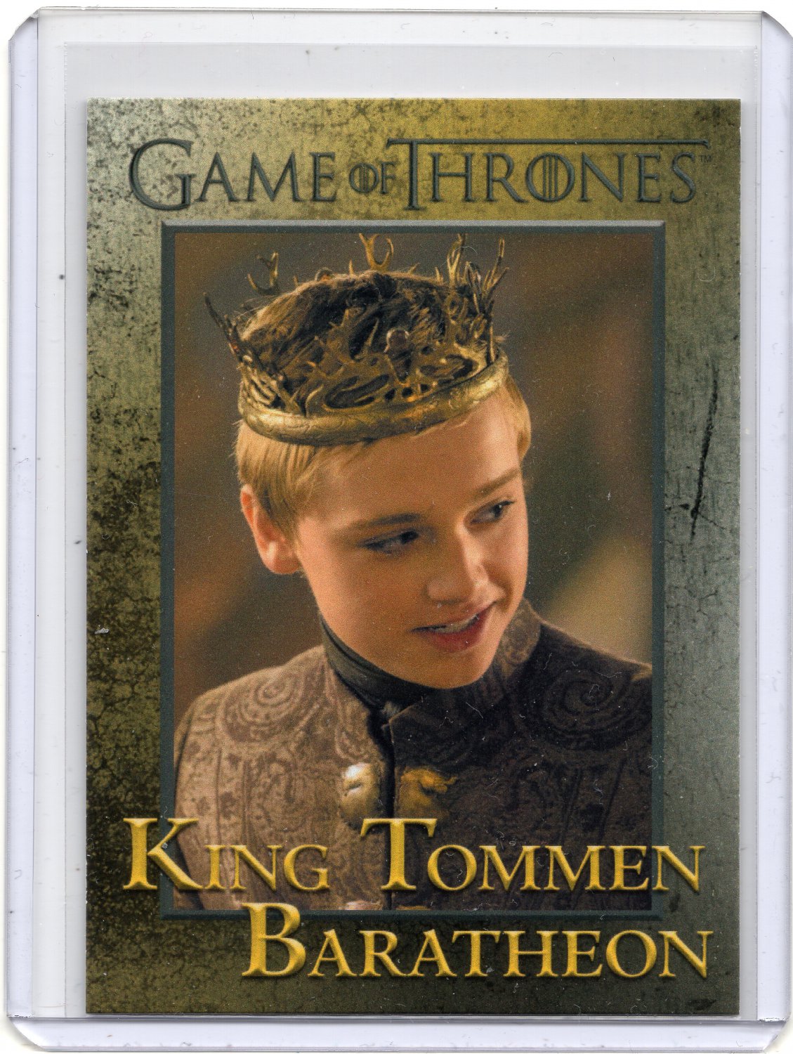 King Tommen Baratheon 2016 Rittenhouse Game of Thrones Season 5 card #72