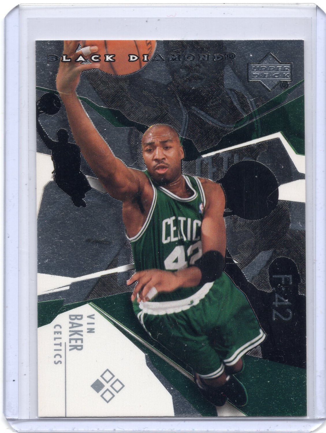 Vin Baker 2003-04 Upper Deck Black Diamond card #70 Boston Celtics