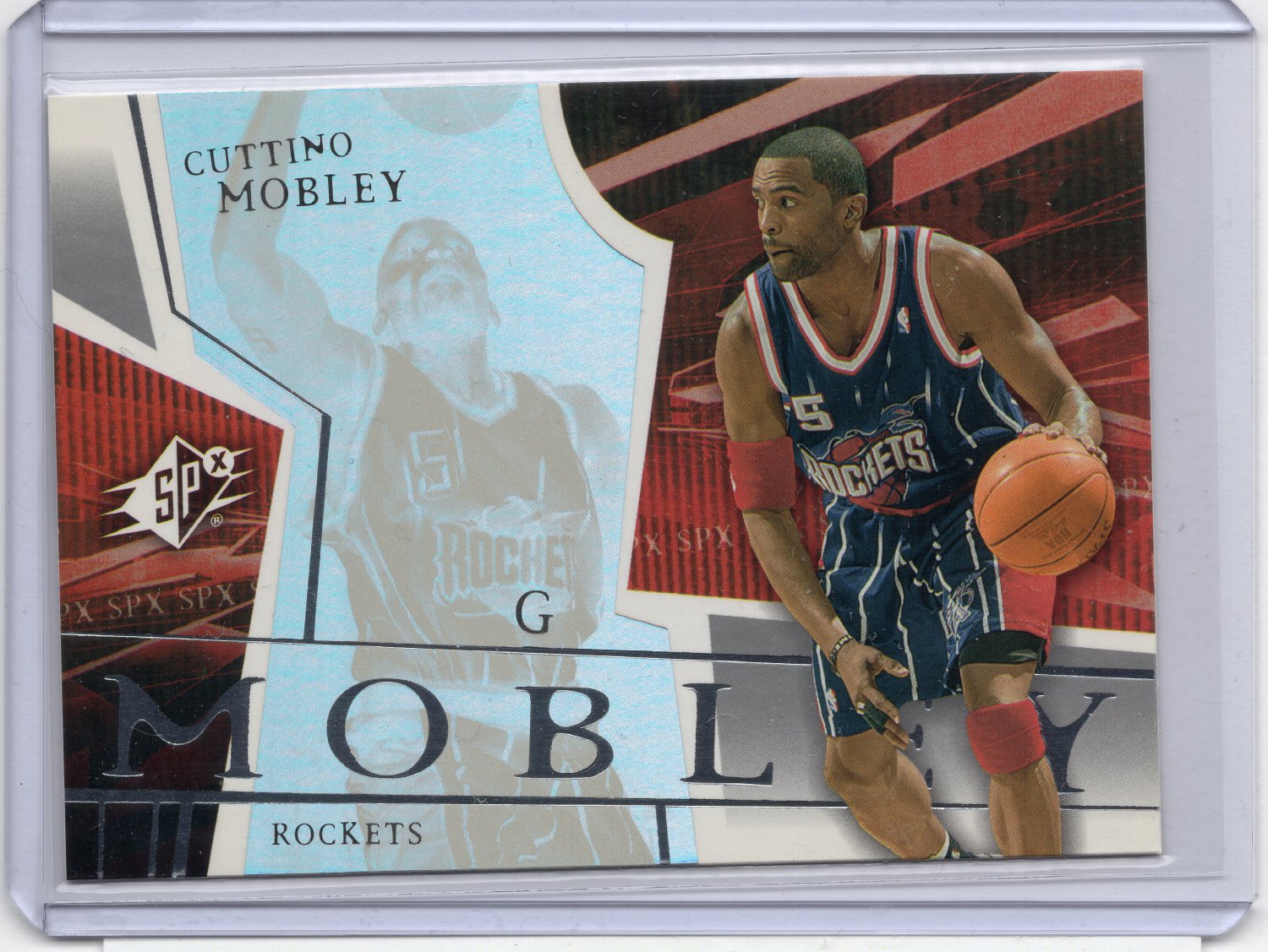 Cuttino Mobley 2003-04 Upper Deck SPx card #27 Houston Rockets