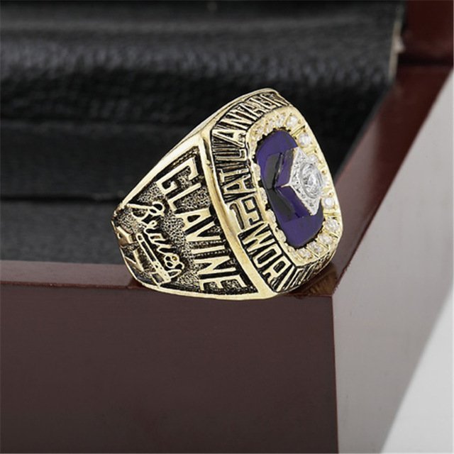 Atlanta Braves Championship Ring 1995 Replica World Series Baseball Ri