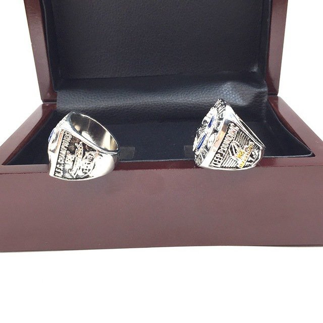 NFC Carolina Panthers Super Bowl 2003/2015 Rings Set Replica Champion