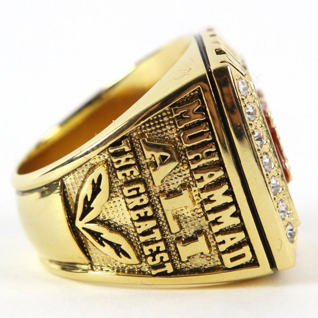 1964 1974 1978 Muhammad Ali championship ring boxing championship ring