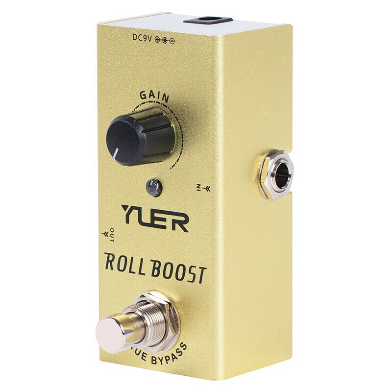 YUER Roll Boost Electric Guitar Effects Pedal True Bypass New