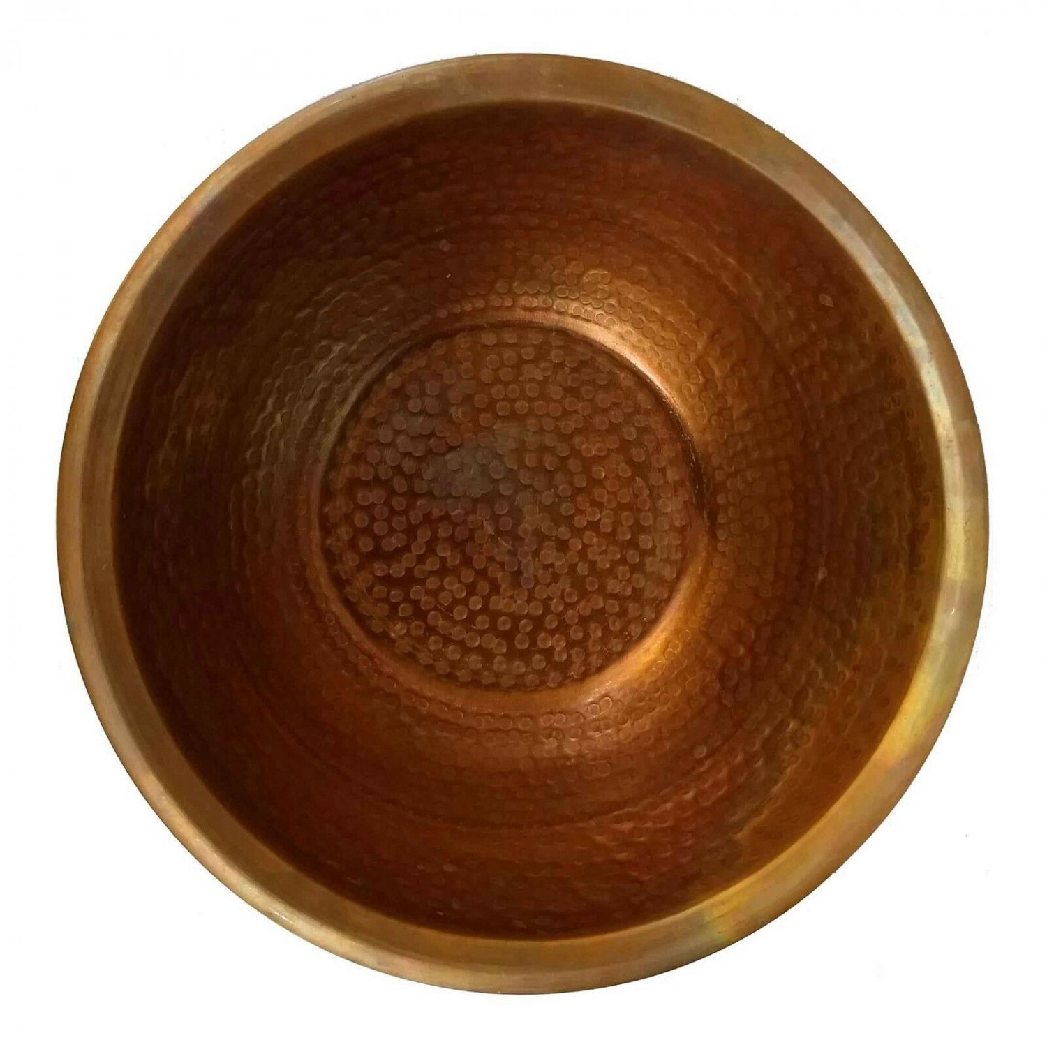 Hand Hammered Pure Copper Fruit Punch bowl