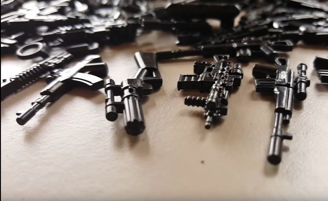 220pcs Lego Guns Minifigure Toy Military Brick arms Minifigure Weapon