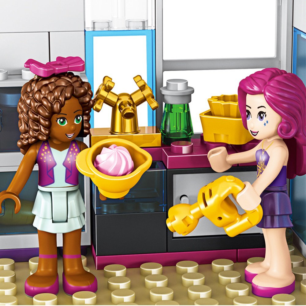 Friends Livi Pop Star House Girls (lego 41135 analog) Building Blocks