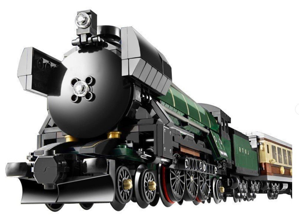 LEPIN Creator Emerald Night Train (lego 10194 analog) Building Block Sets