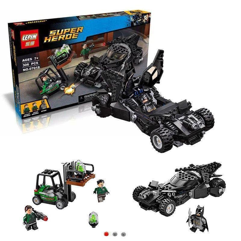 Lepin Super Heroes Kryptonite Interception (Lego 76045 analog) Building ...