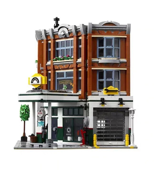 Lepin Creator Expert Corner Garage (lego 10264 analog) Building Block