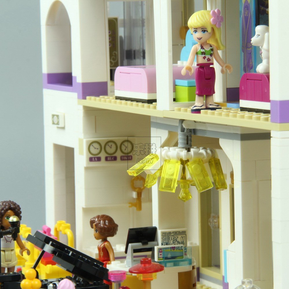 Friends Heartlake Grand Hotel (Lego 41101 analog) Building Blocks