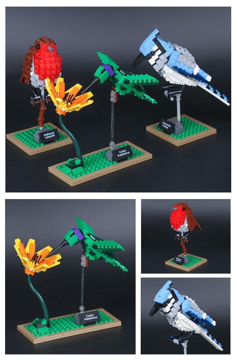 Lepin Ideas Series Birds (Lego 21301 analog) Building Blocks Toys