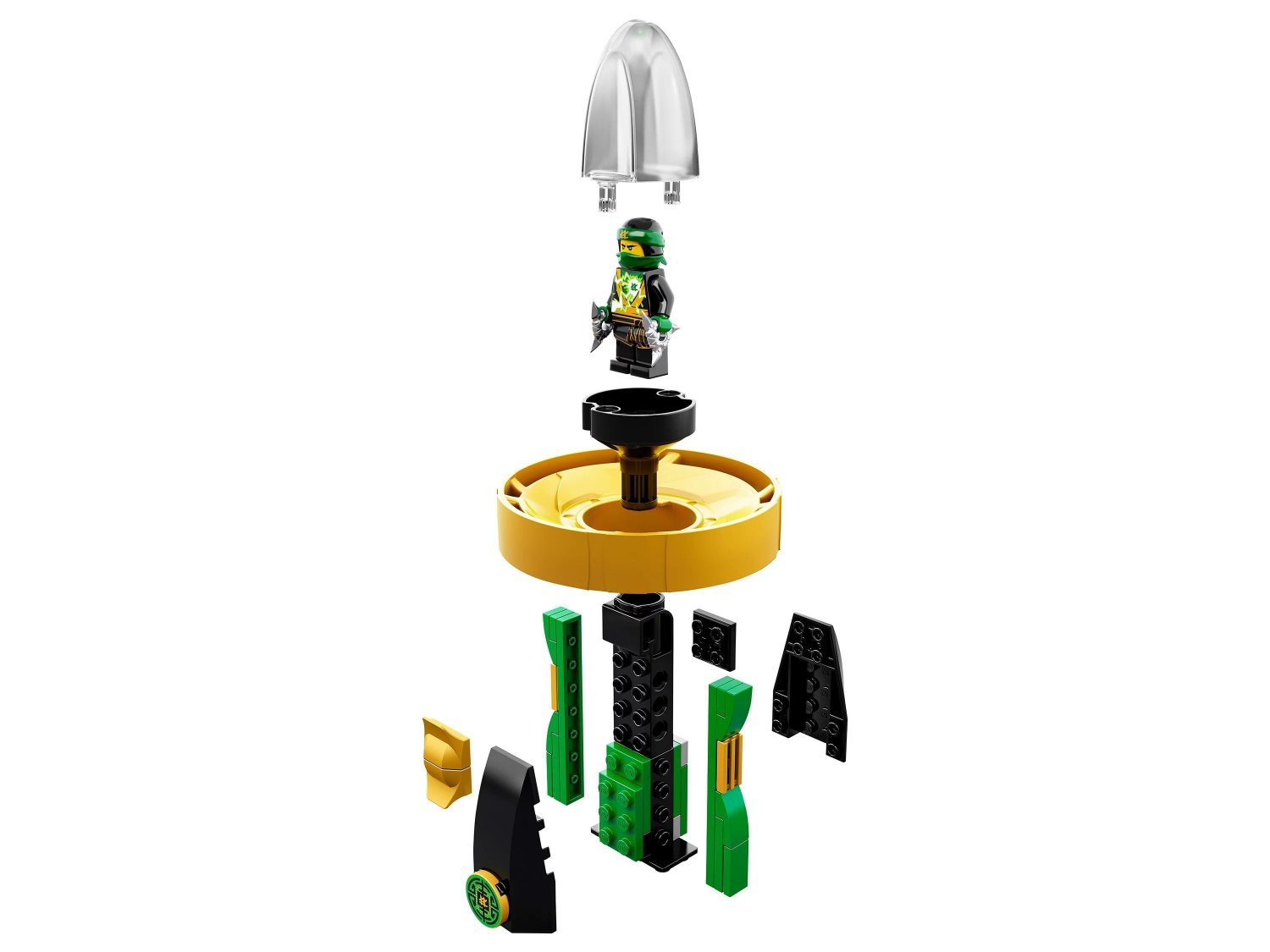 Lepin The NinjaGo Movie S.O.G. Headquarters (Lego 70640 analog ...