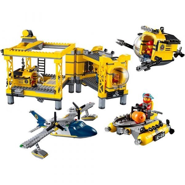 Lepin City Series Deep Sea Operation Base (Lego 60096 analog) Building ...