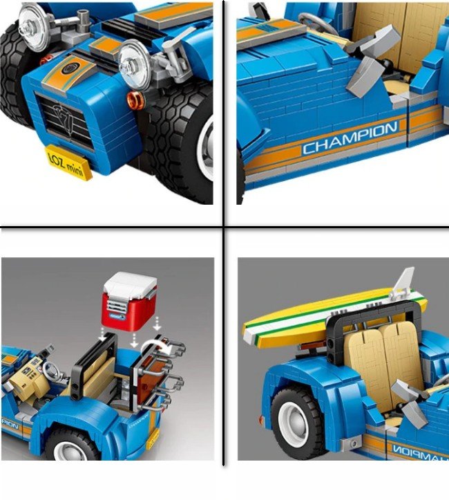 Lepin Creator Expert Volkswagen Beetle (lego 10252 analog) Building ...