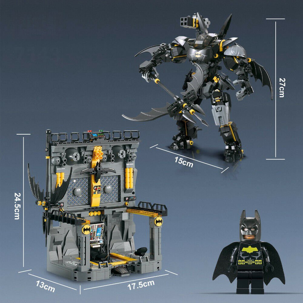 Batman Movie Batman Armor Foundation Base Building Blocks