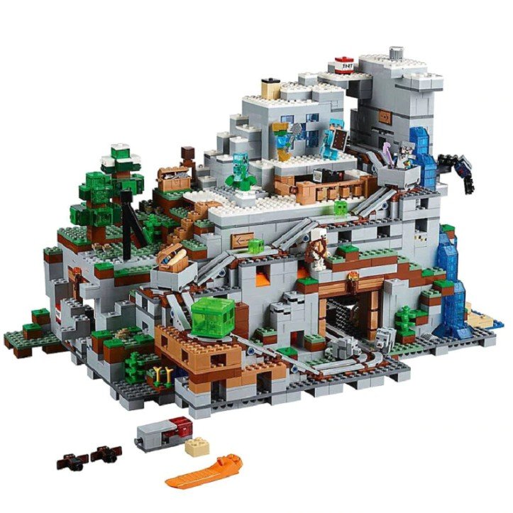 Lepin Minecraft The Mountain Cave (*Free Shipping) - 18032