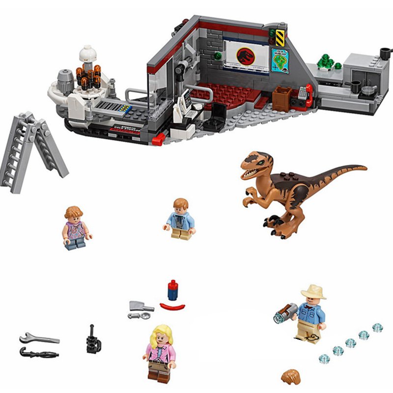 Jurassic World Jurassic Park Velociraptor Chase 75932 Building Blocks