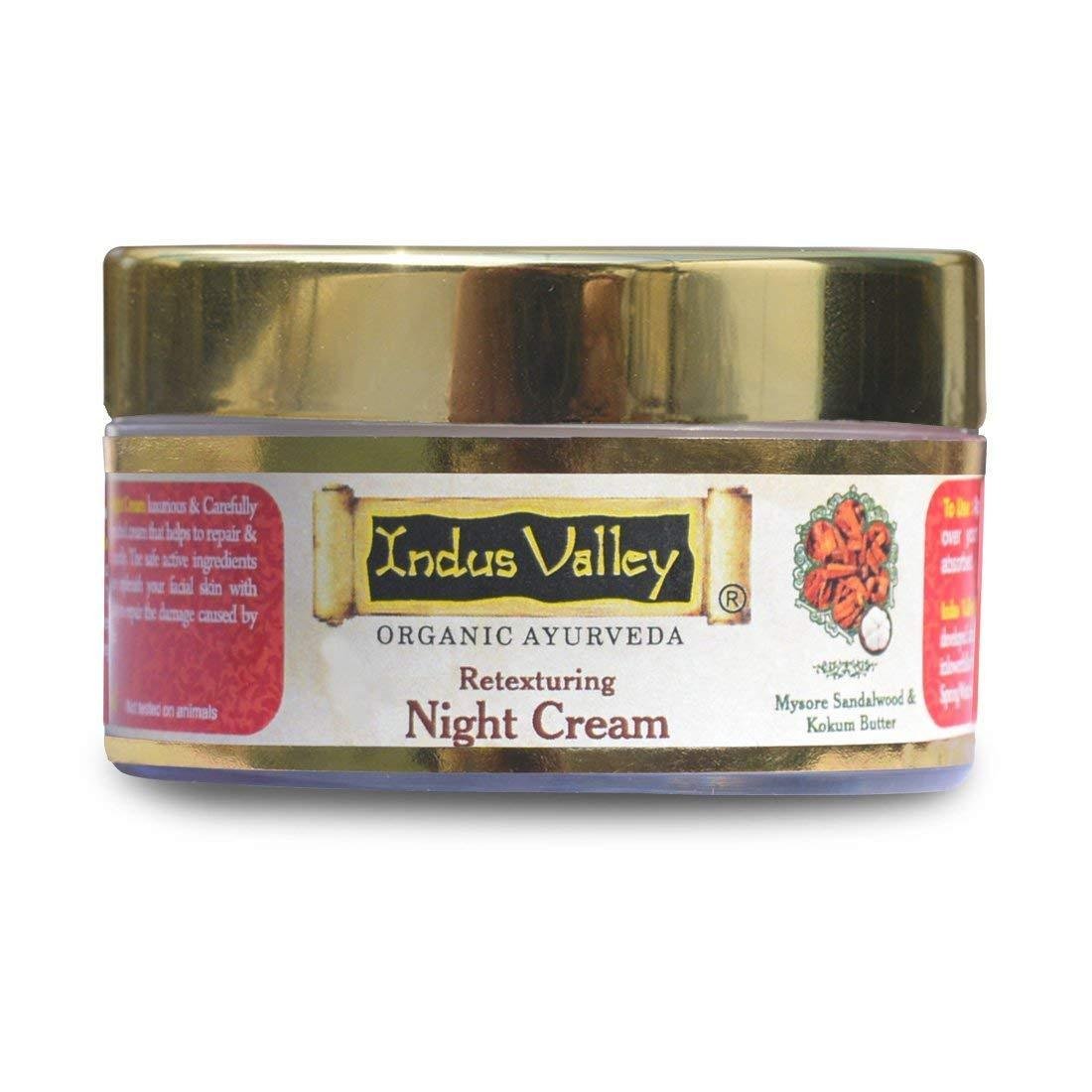 Indus Valley Retexturing Hydrating Night Cream 50gm