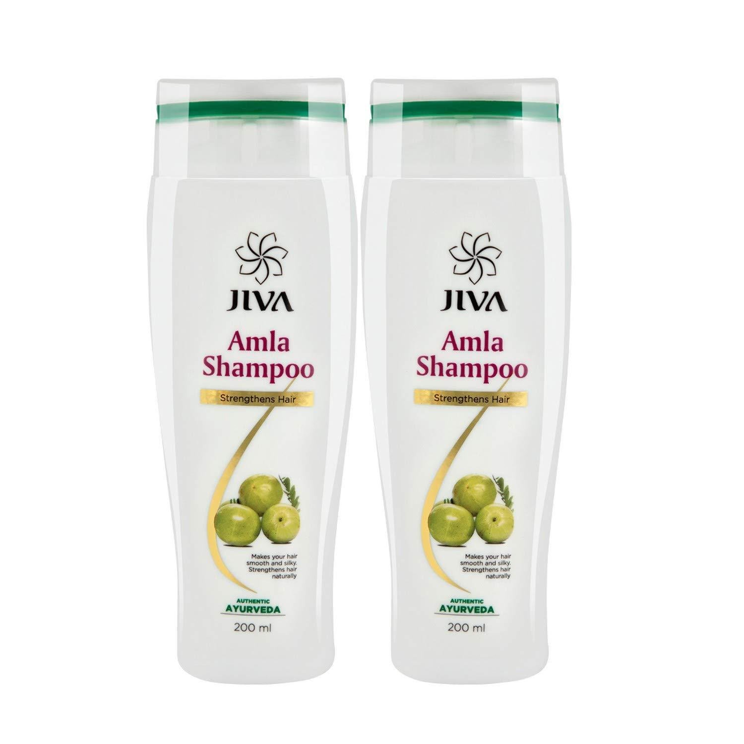 Jiva Ayurveda Amla shampoo 200ml x 2 (Pack of 2)