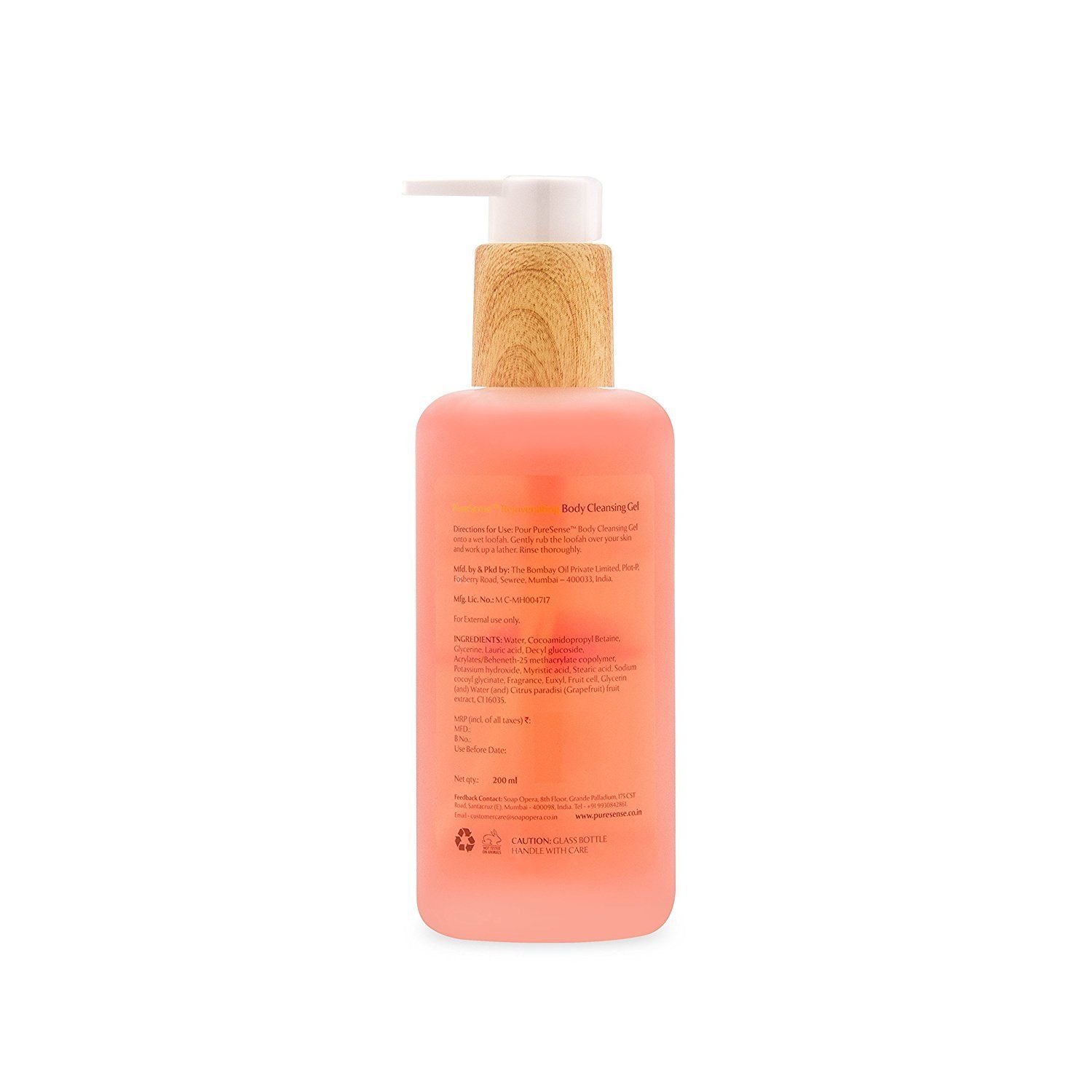 PureSense Body Cleansing Gel, 200ml