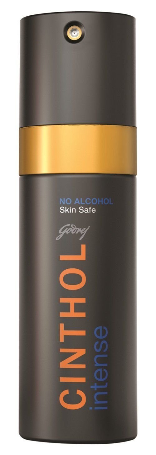 Cinthol Intense Deodorant Spray for Men, 150 ml (No Alcohol)