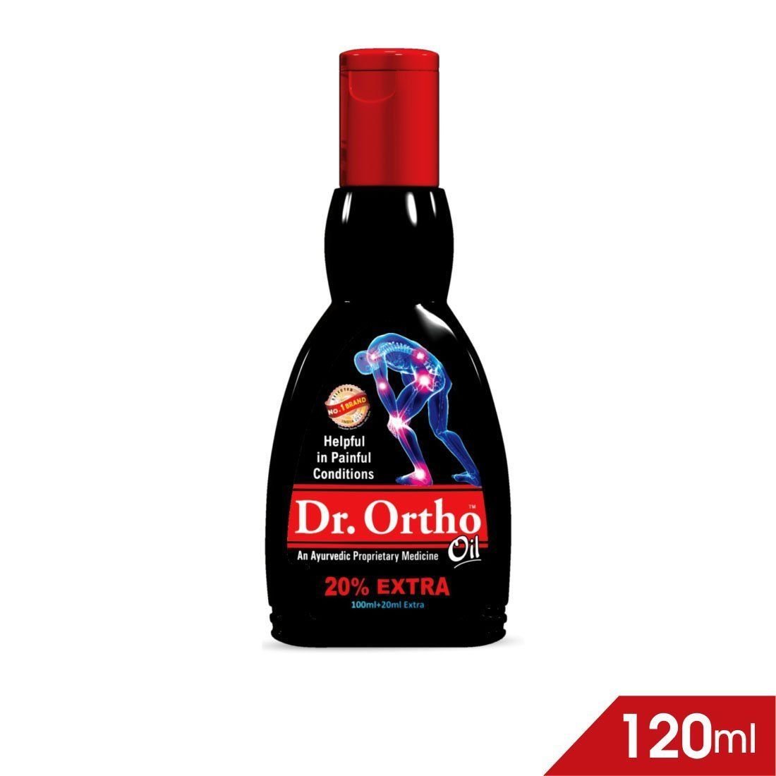 Dr Ortho Pain Relief Ayurvedic Oil 120ml x 2 (Pack Of 2)