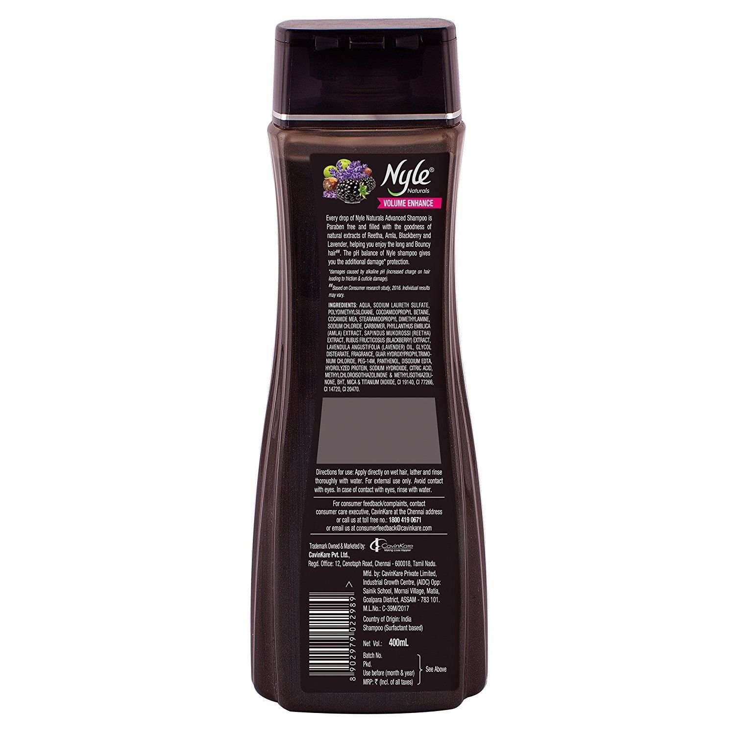 Nyle Volume Enhance Shampoo 400ml