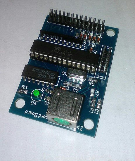 Sinclair ZX Spectrum PS2 Keyboard controller with case