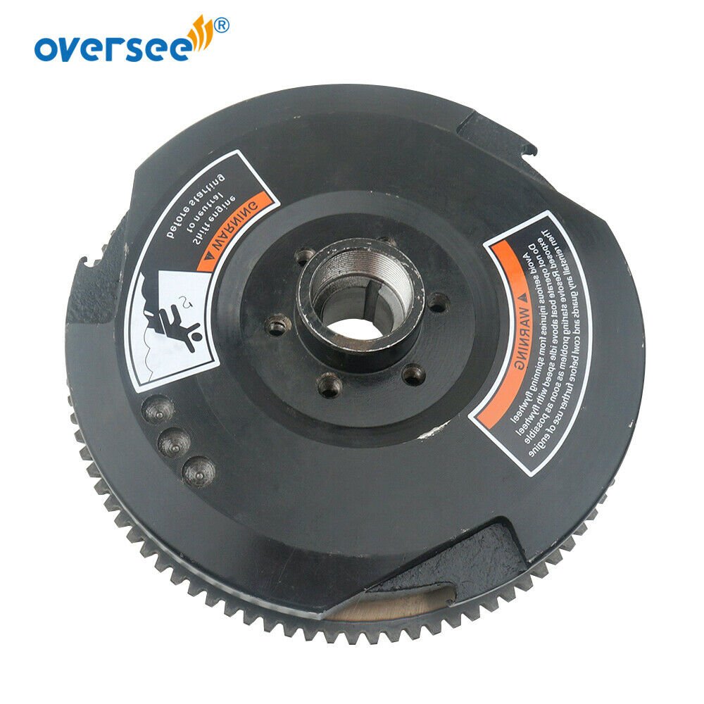 859234T24 Flywheel For Mercury Outboard 30 40HP 2 Cylinder 92 Teeth 261 ...