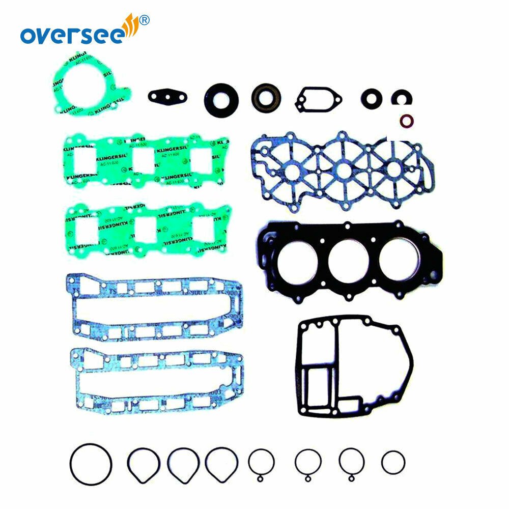 Oversee 63D-W0001-00 Outboard Gasket Kit Powerhead For Yamaha 40-50hp ...