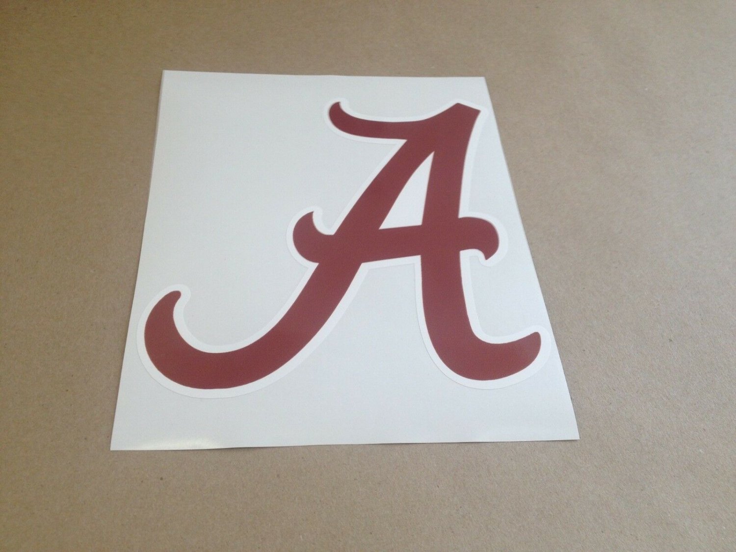 Alabama A Crimson Tide football DECAL sticker For Car, Truck, Wall, Laptop