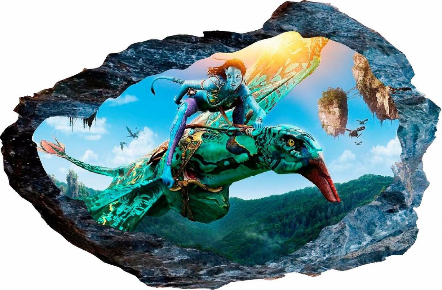 Avatar Neytiri Wall Decal Sticker Vinyl Decor Car Door Window Mural 3D