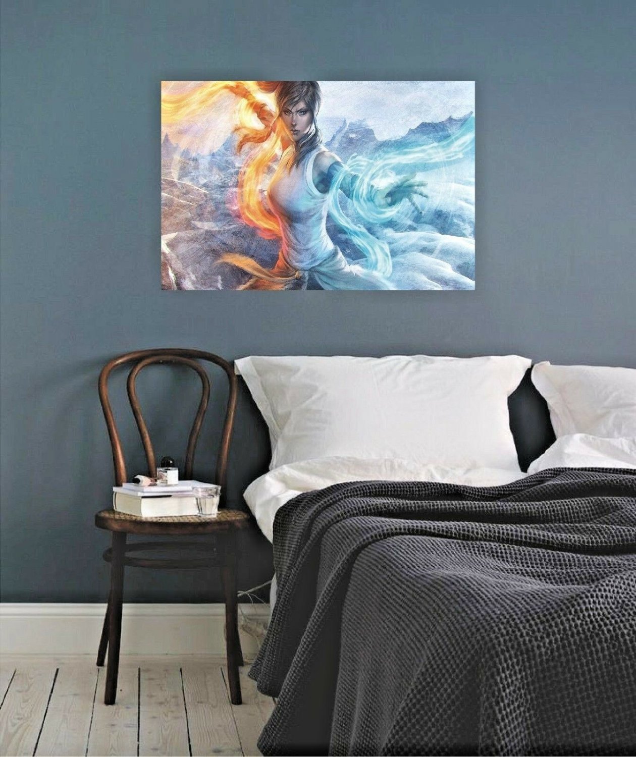 Avatar Korra bending spirit wall Decal Sticker Vinyl Decor Door Mural 3D