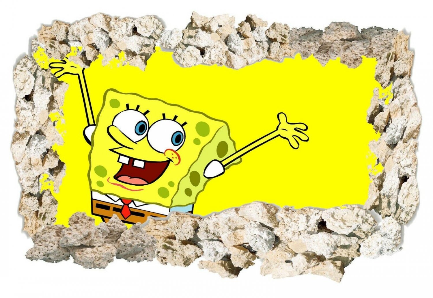 SpongeBob SquarePants Coral Decal Krusty Krab Gary Sandy Patrick ...