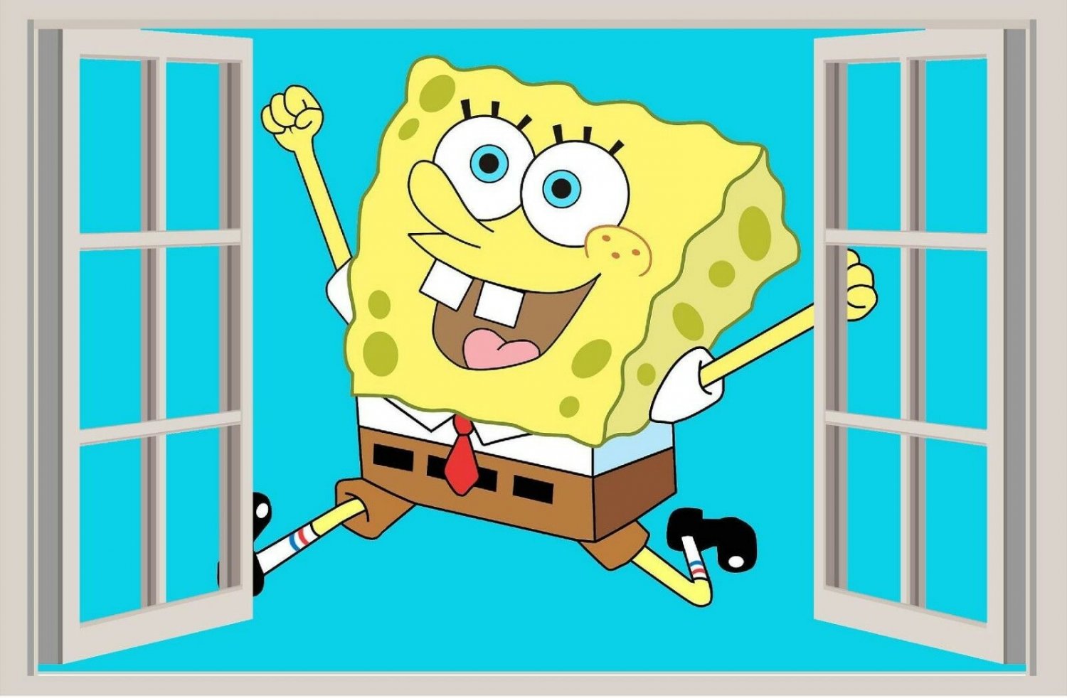 SpongeBob SquarePants Window Decal Krusty Krab Gary Sandy Patrick ...