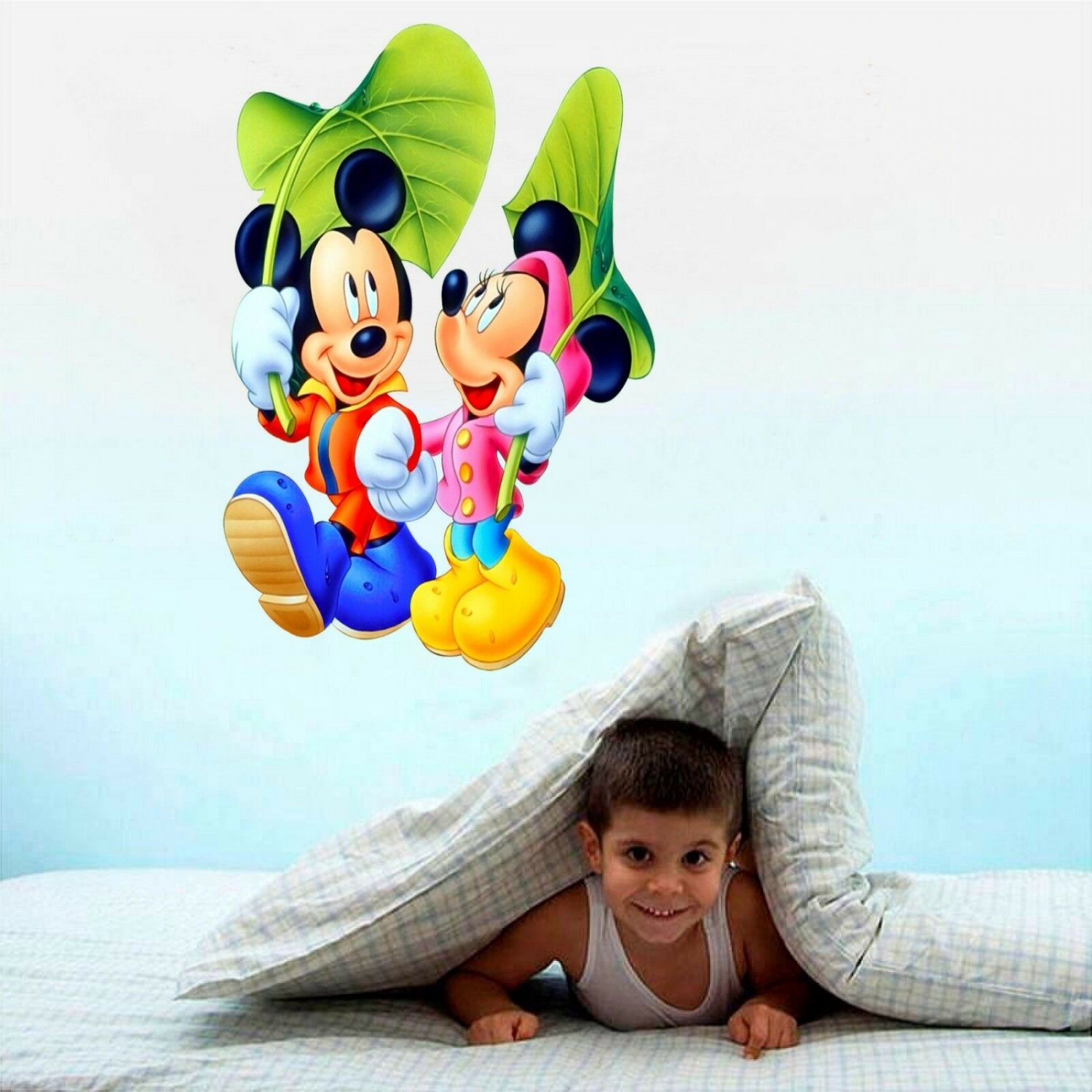 Mickey Minnie mouse Window Decal WALL STICKER Home Decor Art Mural 1
