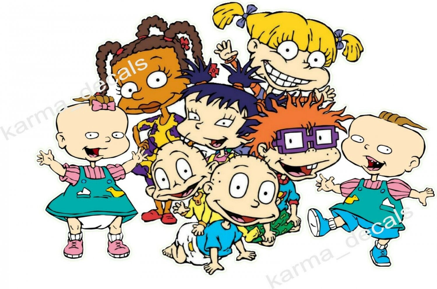 Rugrats, babies Window View Decal WALL STICKER Home Decor Art Mural