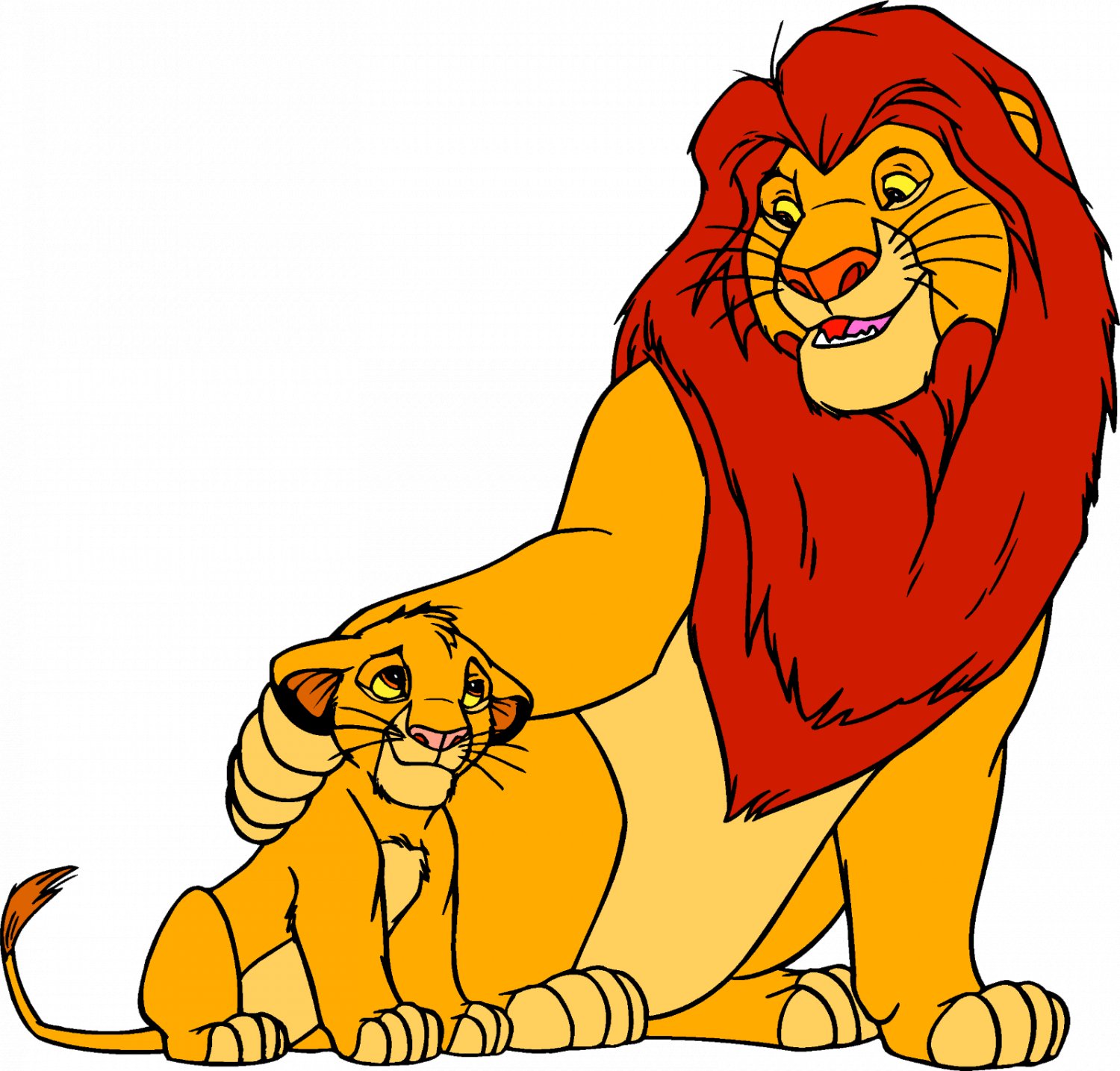 Lion King Simba Mufasa Wall Sticker Decal Bedroom Movie Character