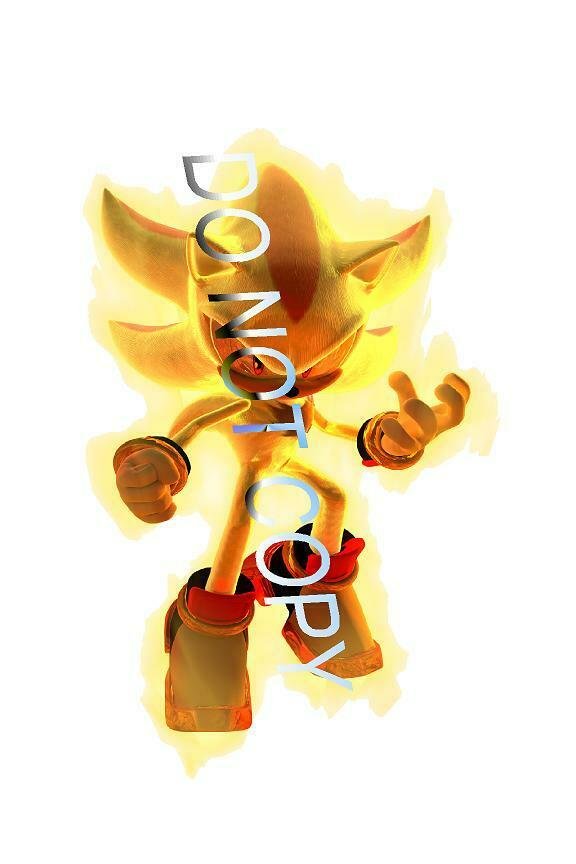 Shadow The Hedgehog Style Super Shadow Character Wall Window Decal Art ...