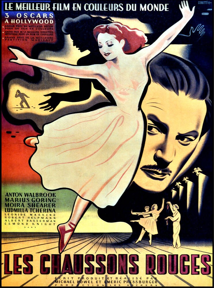 2674. Les Chaussons Rouges Movie Art Decoration POSTER. Home Graphic ...