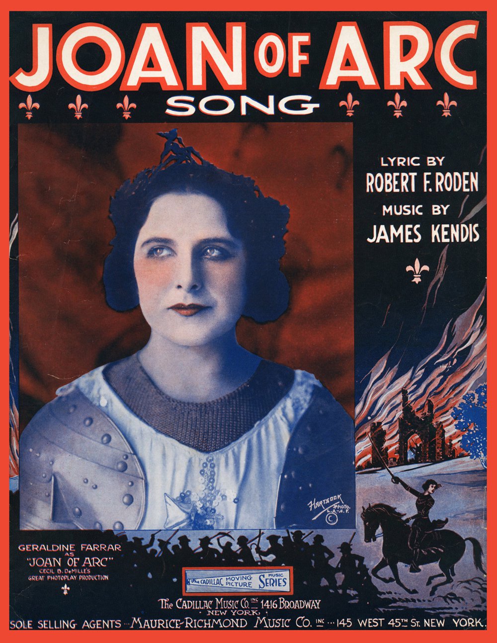 Decoration 8x10 Poster.Joan of Arc song.Robert Roden.James Kendis.9843