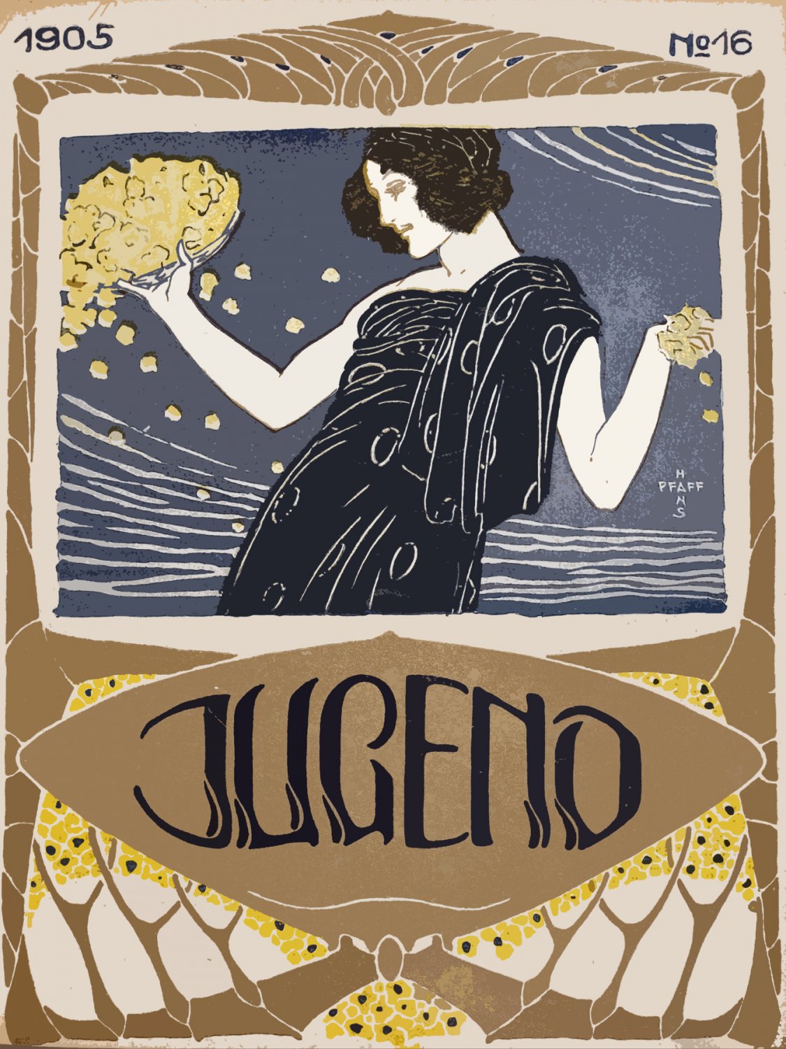 8x10 Poster decor.Room art wall design.Jugend Youth magazine Deco ...