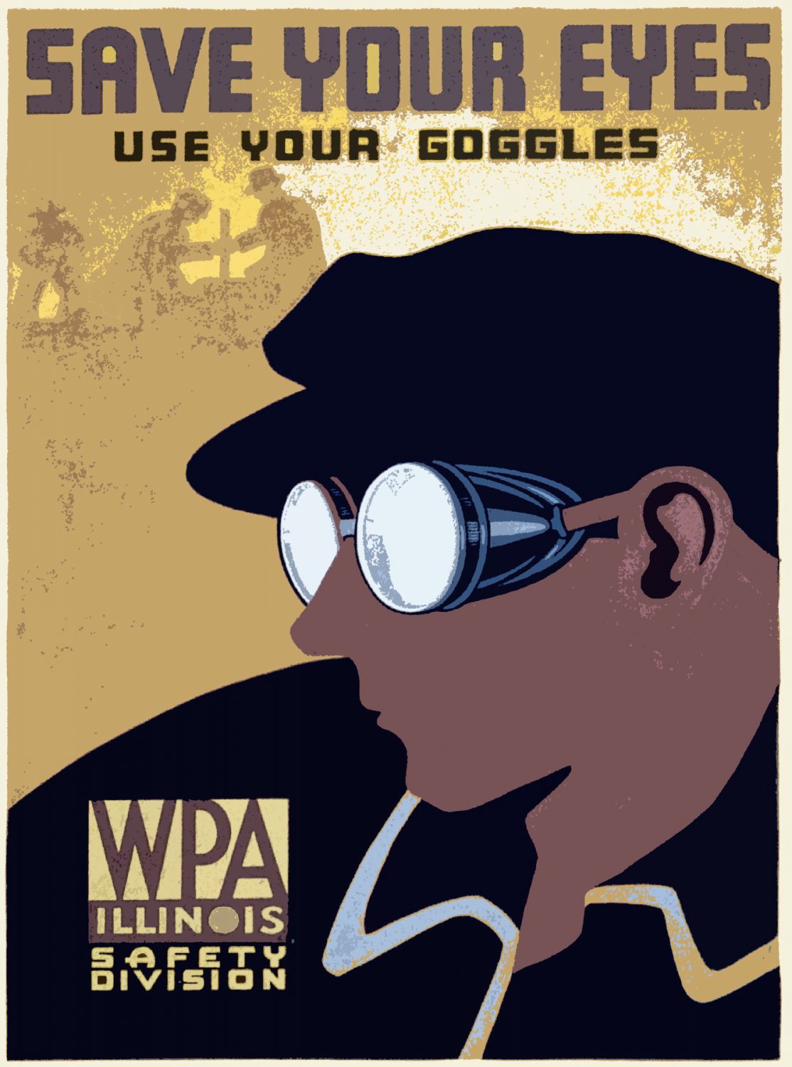 Decoration 16x20 Poster.Room art wall design.Save your eyes.Use goggles ...