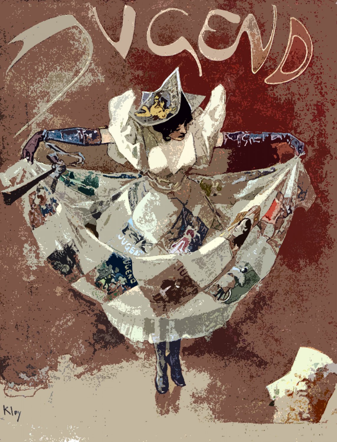 16x20 Poster decor.Room art wall design.Jugend Youth magazine Fashion ...